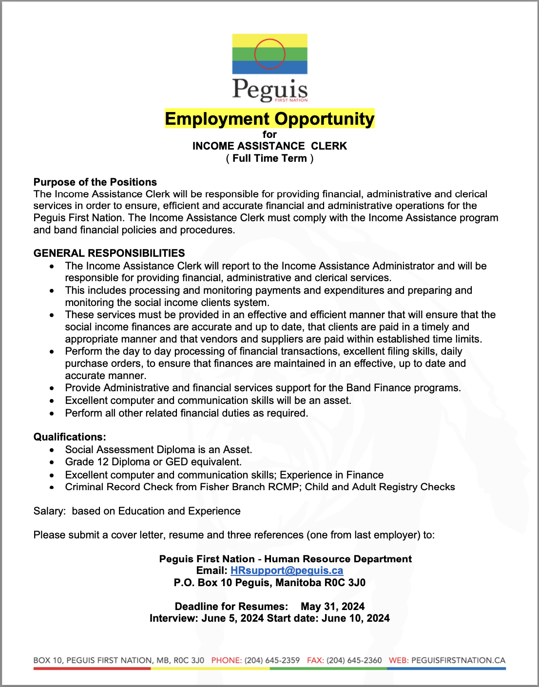 Home - Peguis First Nation