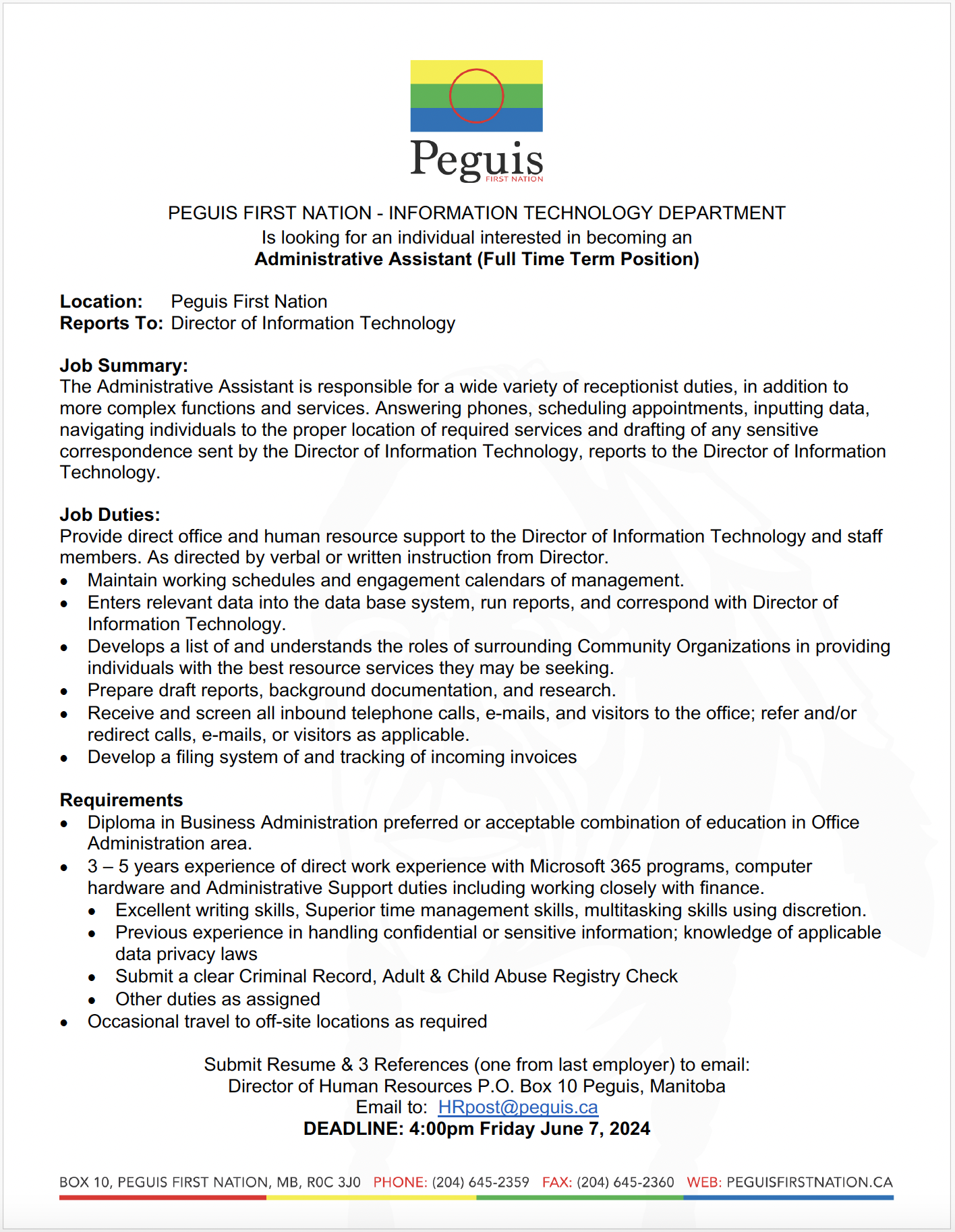 Home - Peguis First Nation